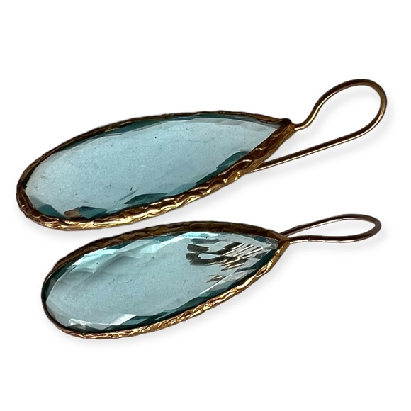 Jewelry | Light Blue Hydro Quartz Earrings | Poshmark